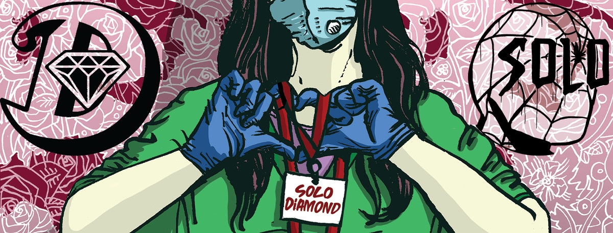 Un nuovo lavoro di Solo e Diamond sulla facciata del cinema Jolly | Zero