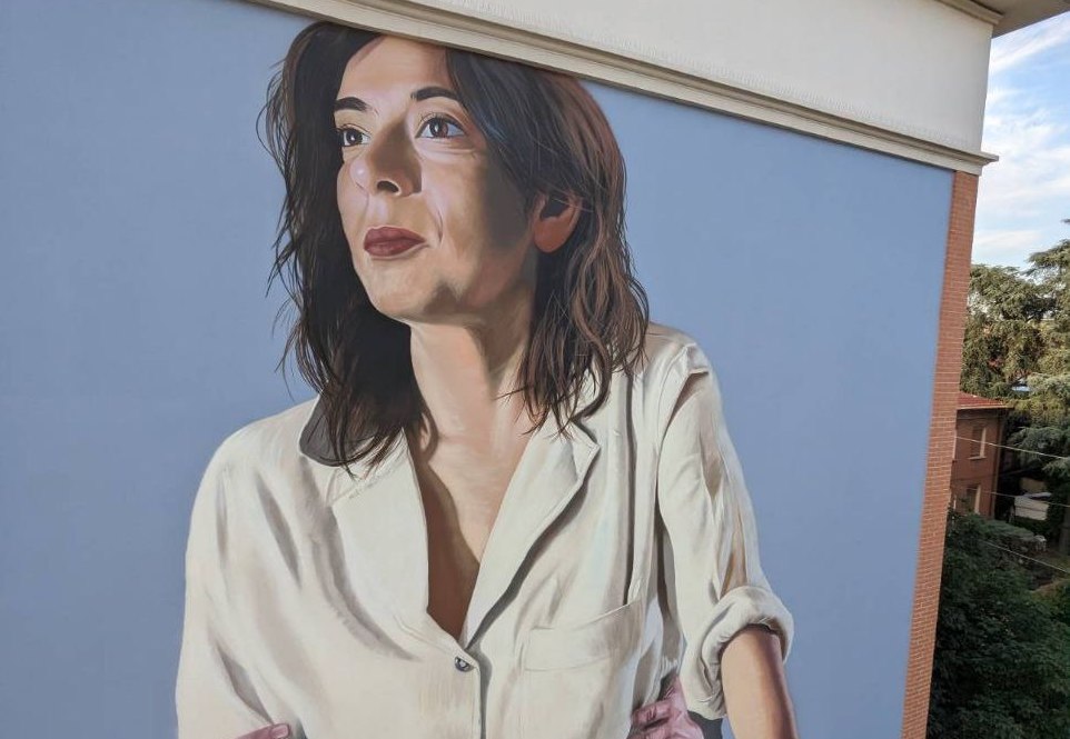 In Bolognina un murale dedicato alla partigiana Edera De Giovanni | Zero