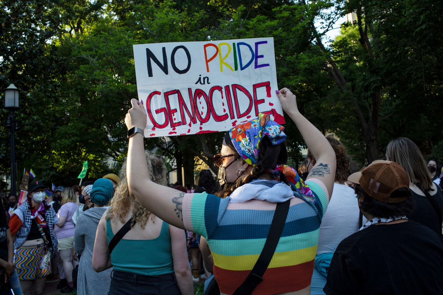 Rivolta Pride e Giovani Palestinesi insieme: “No pride in genocide” | Zero